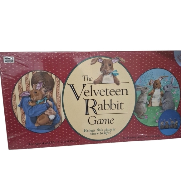 Toys | The Velveteen Rabbit Board Game Vintage 1994 Rose Art | Poshmark